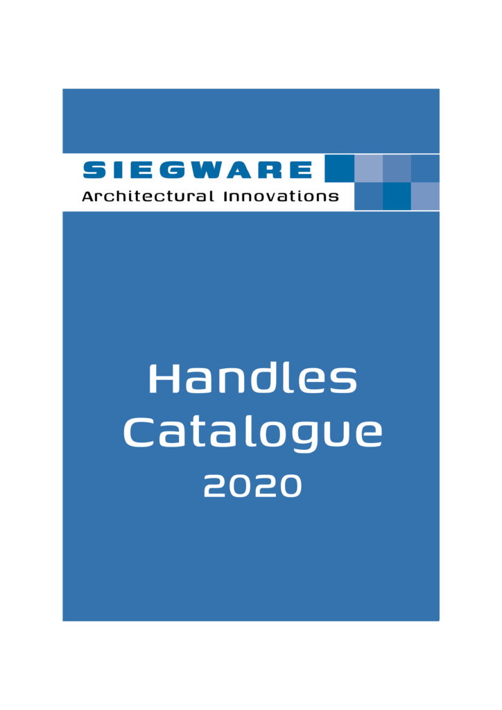 Catalogues - Siegware - Architectural Innovations